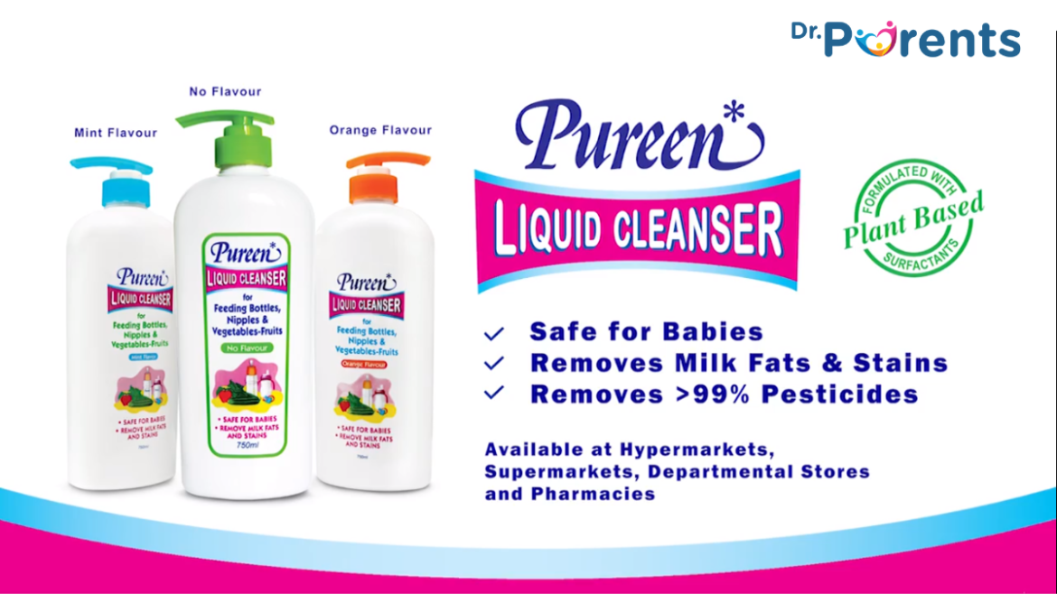 Mastering Baby Hygiene with Pureen Liquid Cleanser - Dr Parents